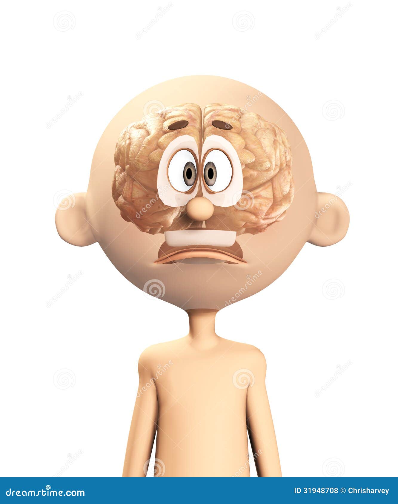 Was Im Verstand Dieses Mannes Ist Stock Abbildung - Illustration von ...