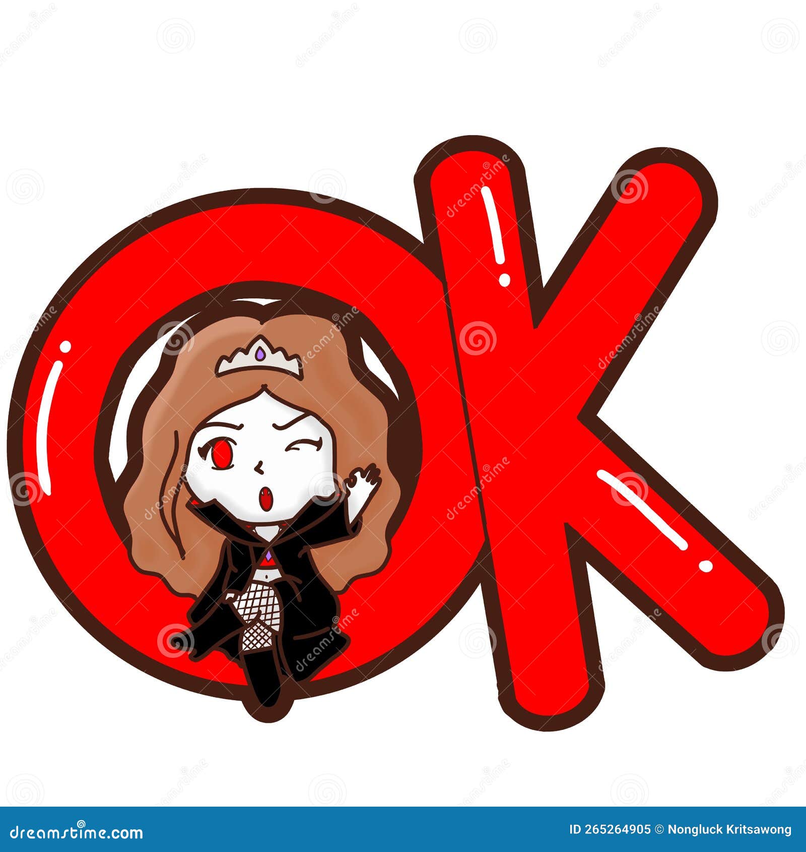 Young Vampire Halloween Woman Portrait On A Black Background. Elegant ...