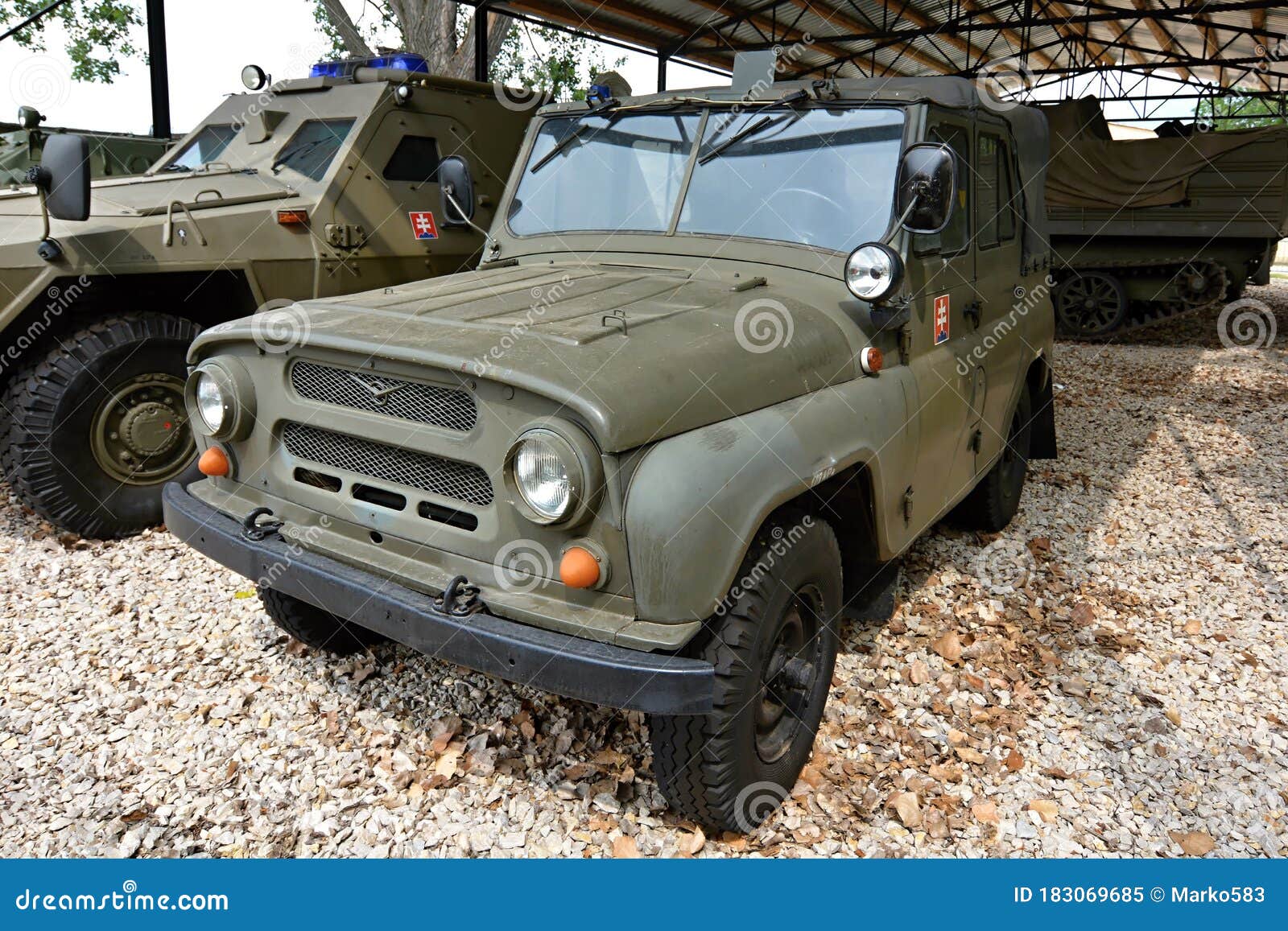 UAZ-469 - Off-road Military Light Utility Vehicle Editorial Image ...
