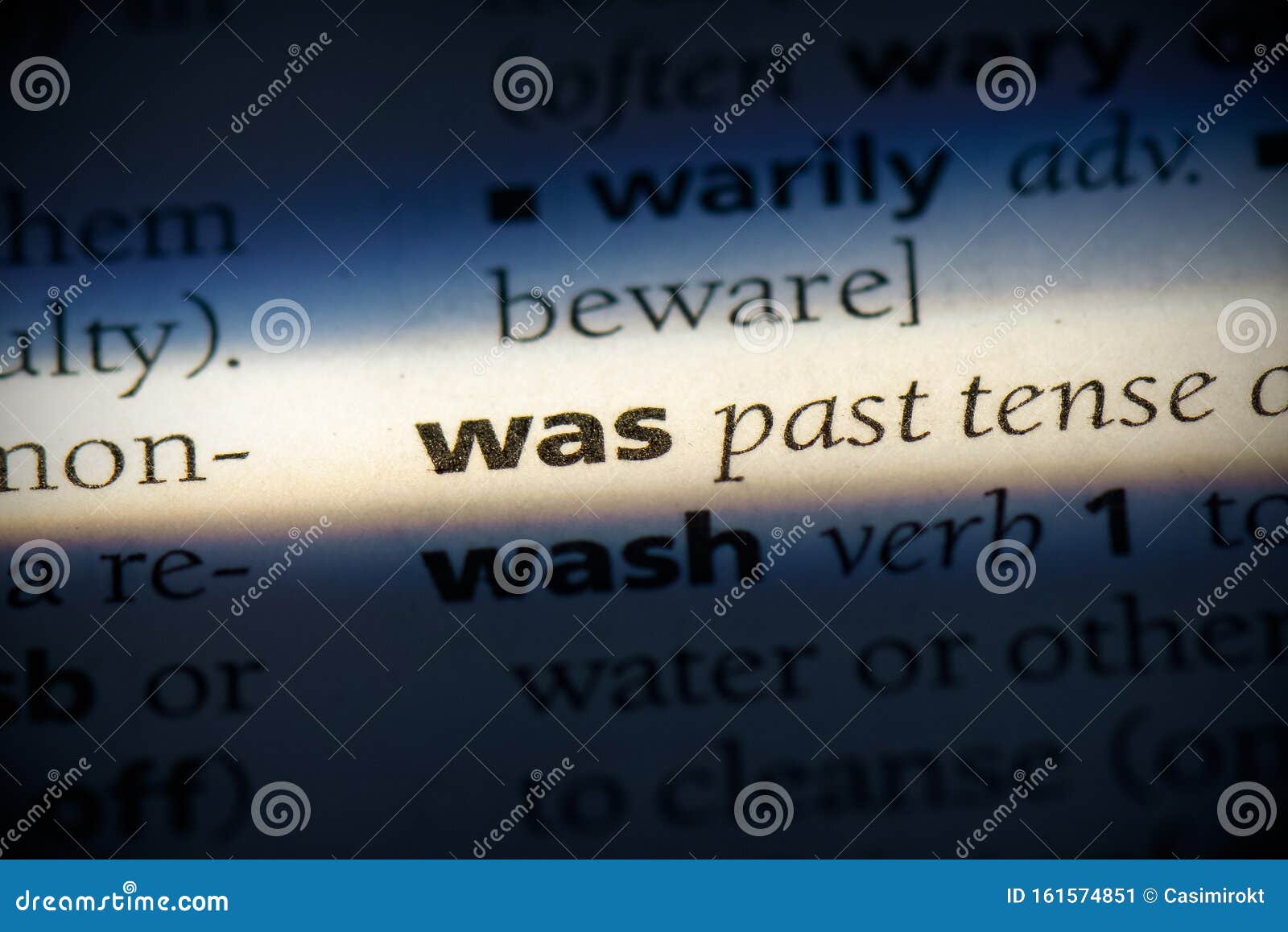 Was stock image. Image of focus, paper, close, highlight - 161574851