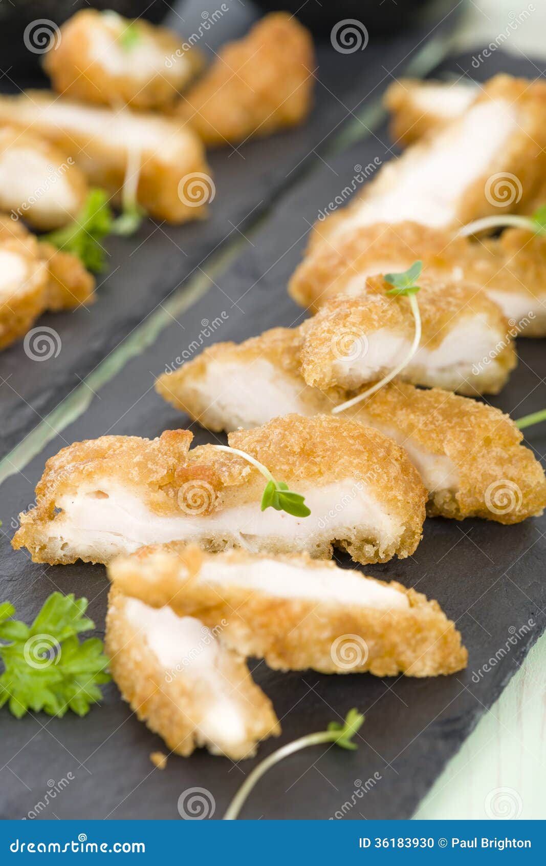 Wasabi Chicken stock photo. Image of deep, asian, mayonnaise - 36183930