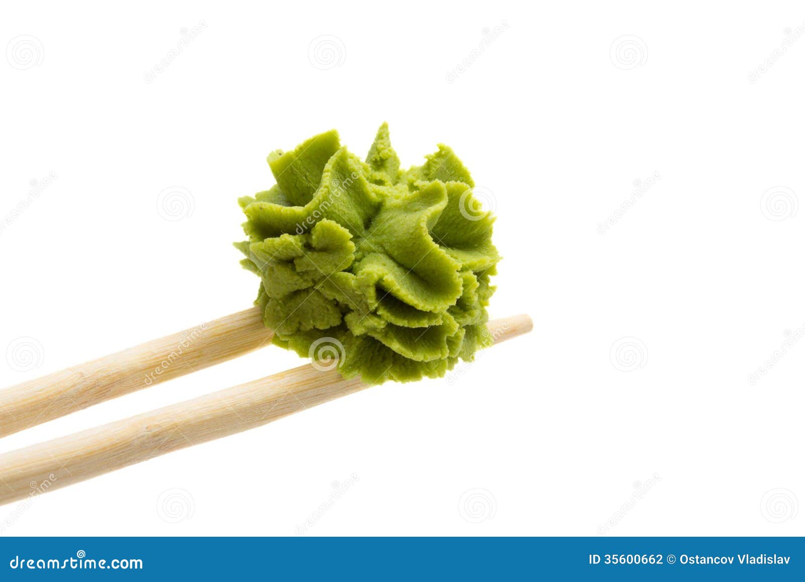 Wasabi Isolated on White Background Stock Photo - Image of healthy ...