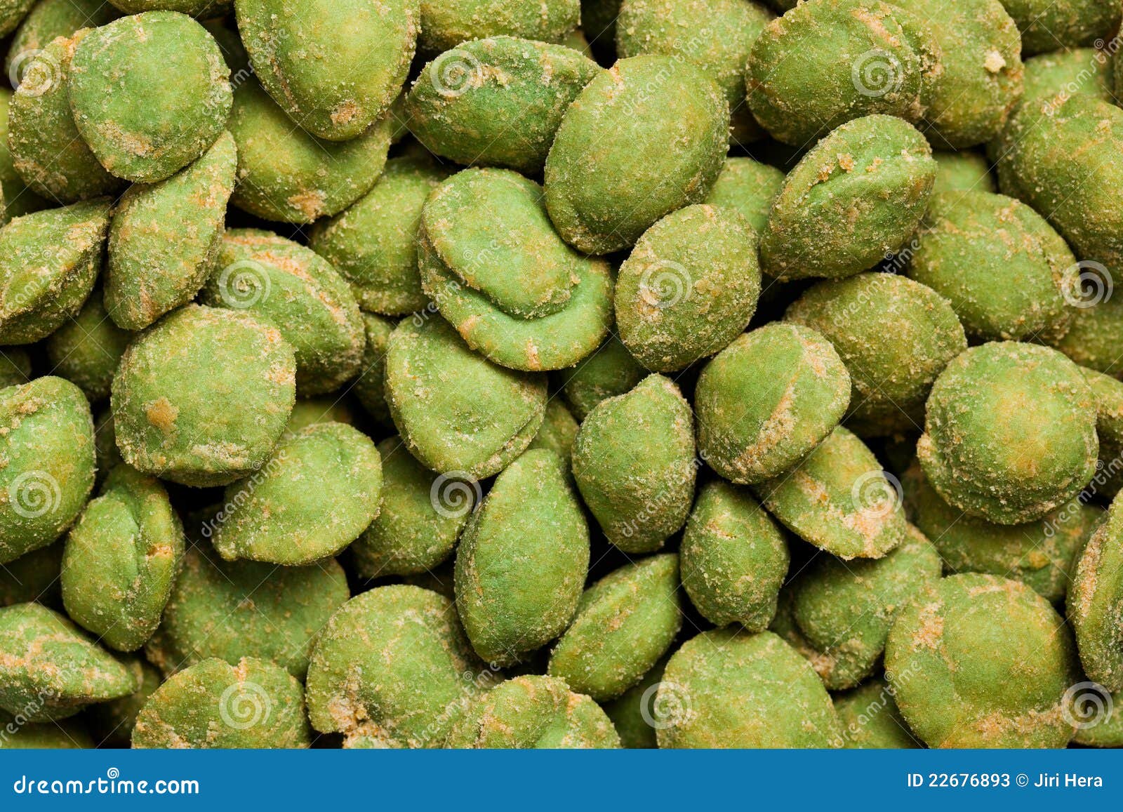 Wasabi snack peanuts stock image. Image of japan, pepper - 22676893