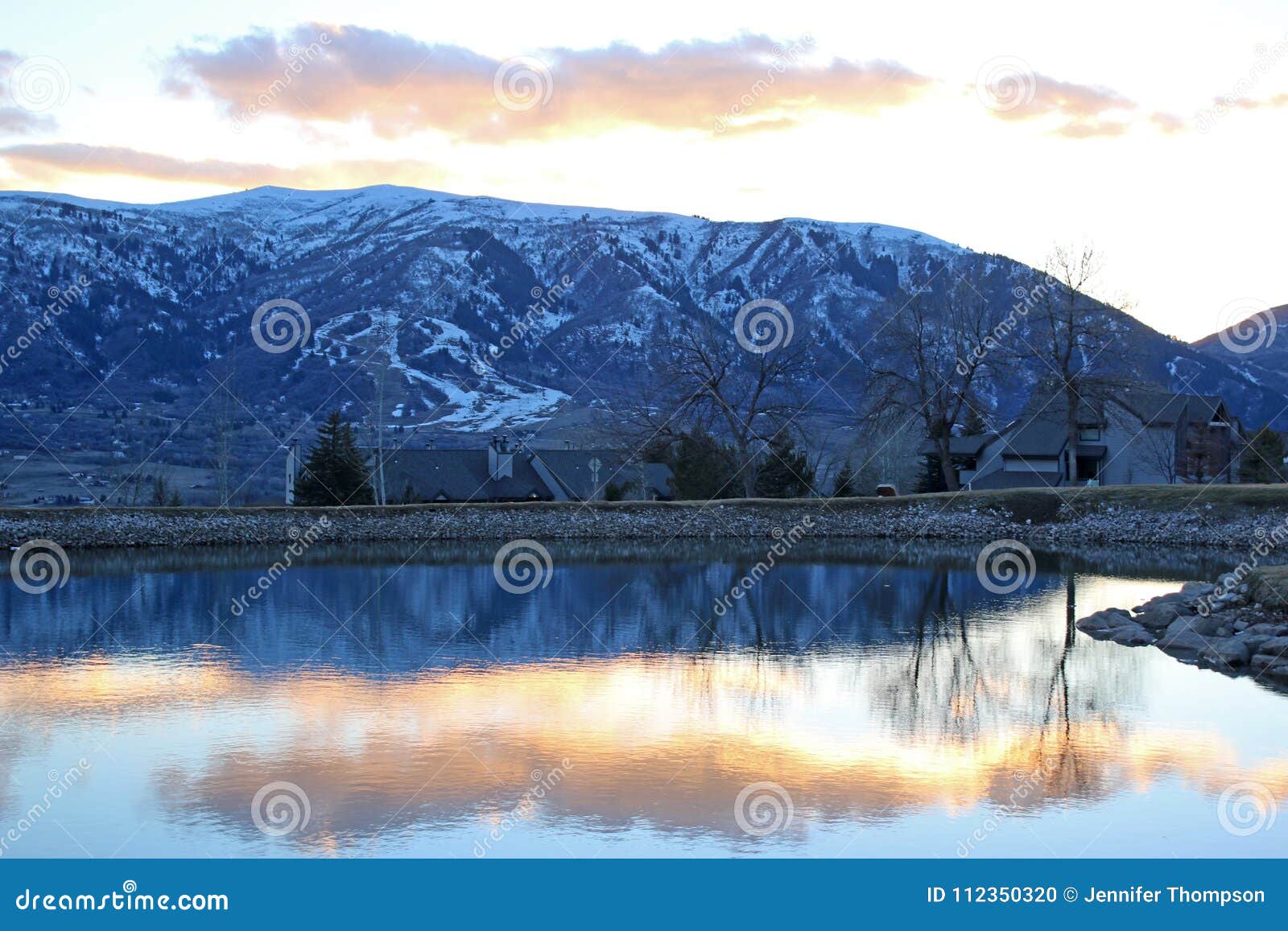 Wasatch Front Mountains, Utah Stock Photo - Image of resort, park ...