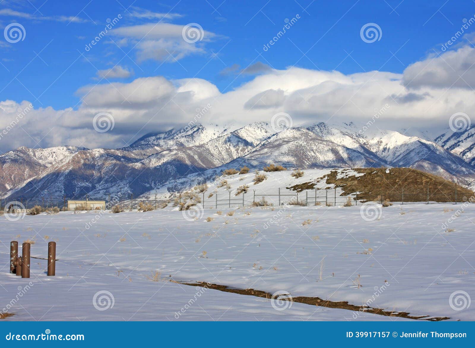 Wasatch Front Mountains, Utah Stock Image - Image of mountains, ogden ...