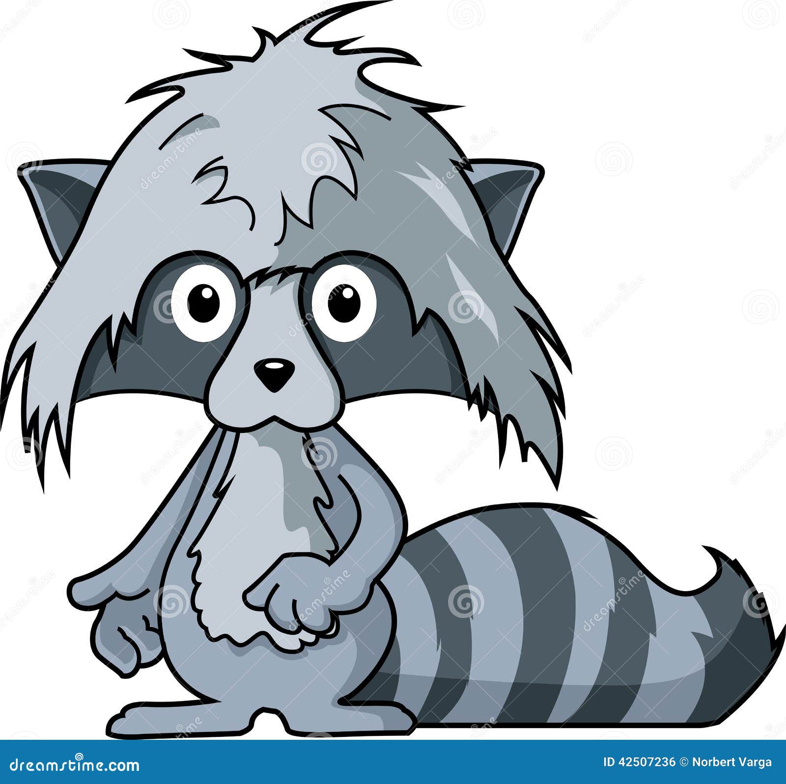 Wasbeer vector illustratie. Illustration of nave, achtergrond - 42507236