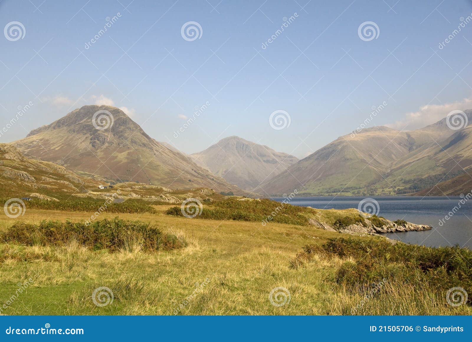 Wasdale Head, Cumbria. stock photo. Image of head, holidays - 21505706