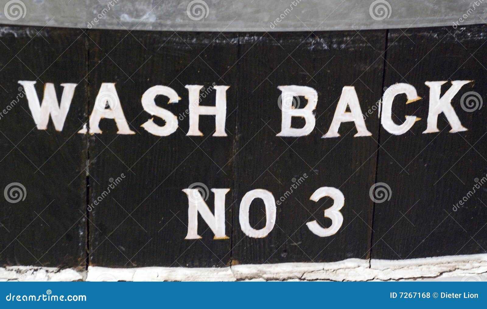 Wash Back Sign at Distillery Stock Photo - Image of black, scotch: 7267168