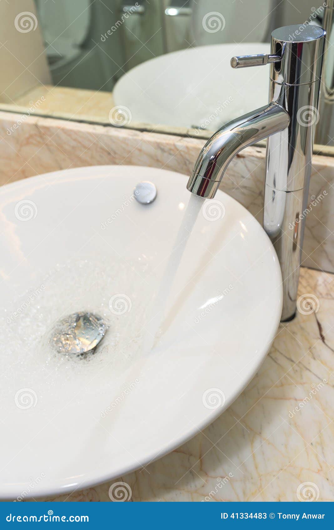 Wash Basin stock image. Image of washroom, closset, running - 41334483
