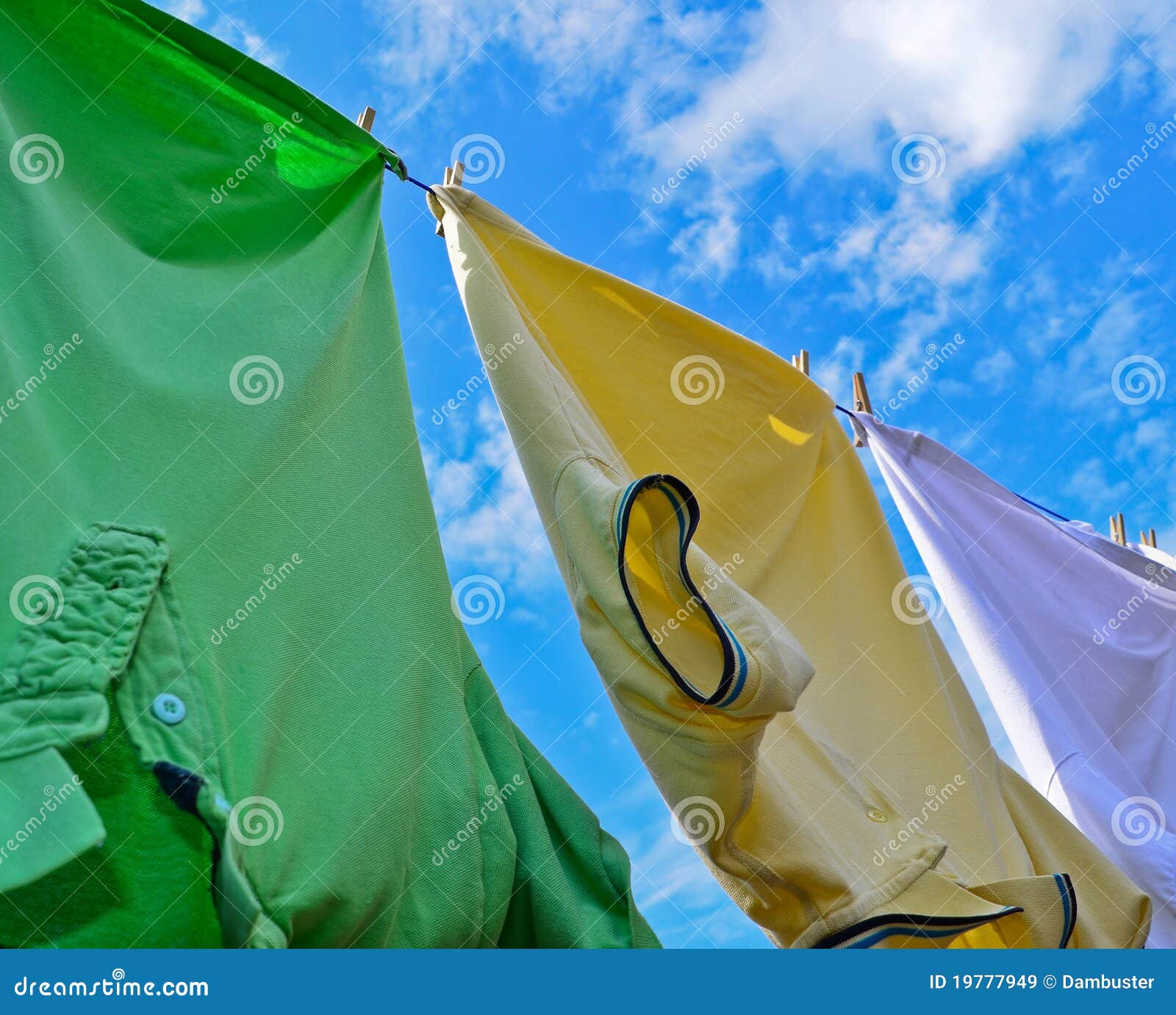 Wash day blues stock image. Image of colorful, pegs, line - 19777949