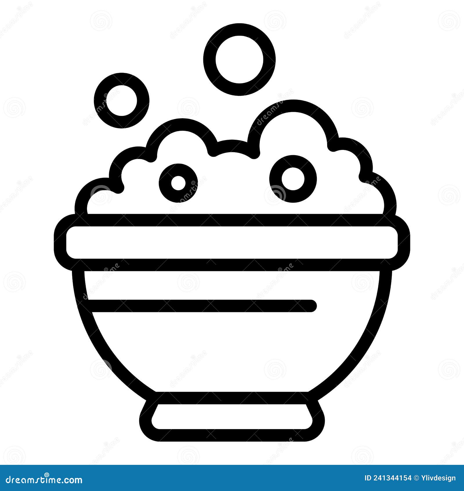 Wash Dish Icon Outline Vector. Home Cleaning Stock Vector ...