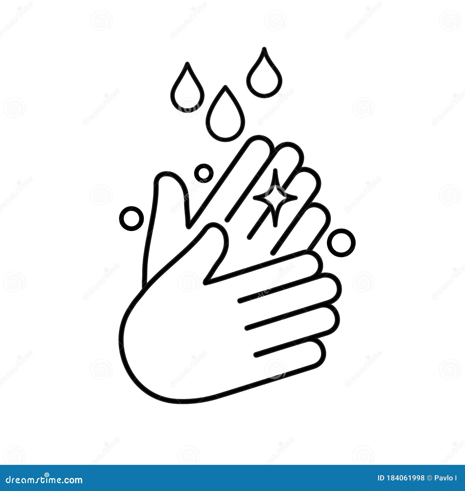 Wash Hands Icon. Hygiene Symbol, Sign of Washing Hands - Vector Stock ... Wash Hands Icon. Hygiene Symbol, Sign of Washing Hands - Vector Stock ...