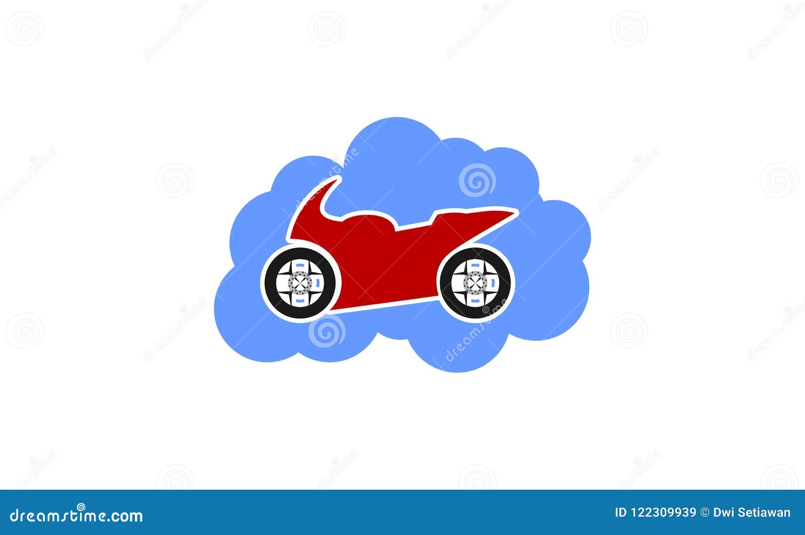 Wash Motorcycle Logo Design Stock Vector - Illustration of automobile ...