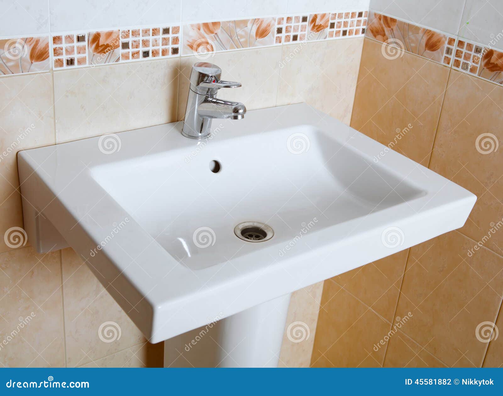 Wash sink in a bathroom stock photo. Image of bathroom - 45581882