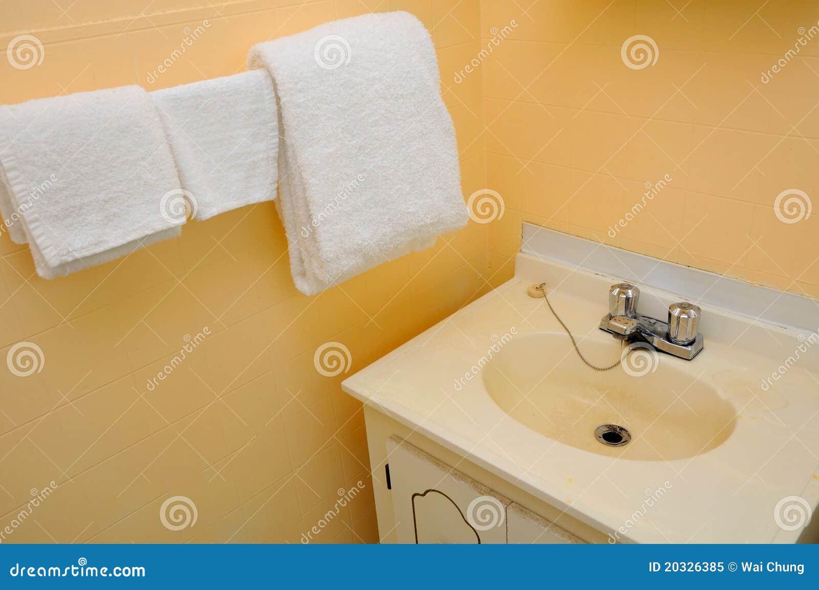 Wash up area in hotel stock image. Image of simple, indoors - 20326385