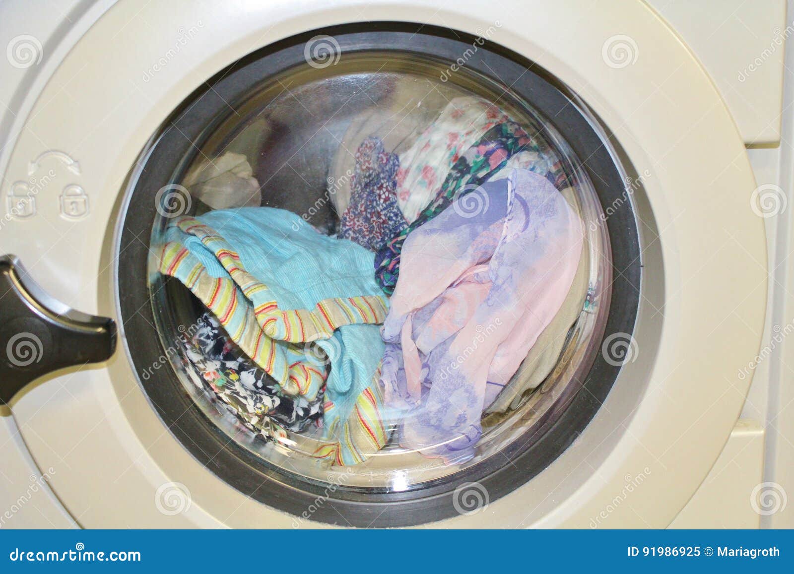 Wash in a washing machine stock image. Image of centrifuge - 91986925