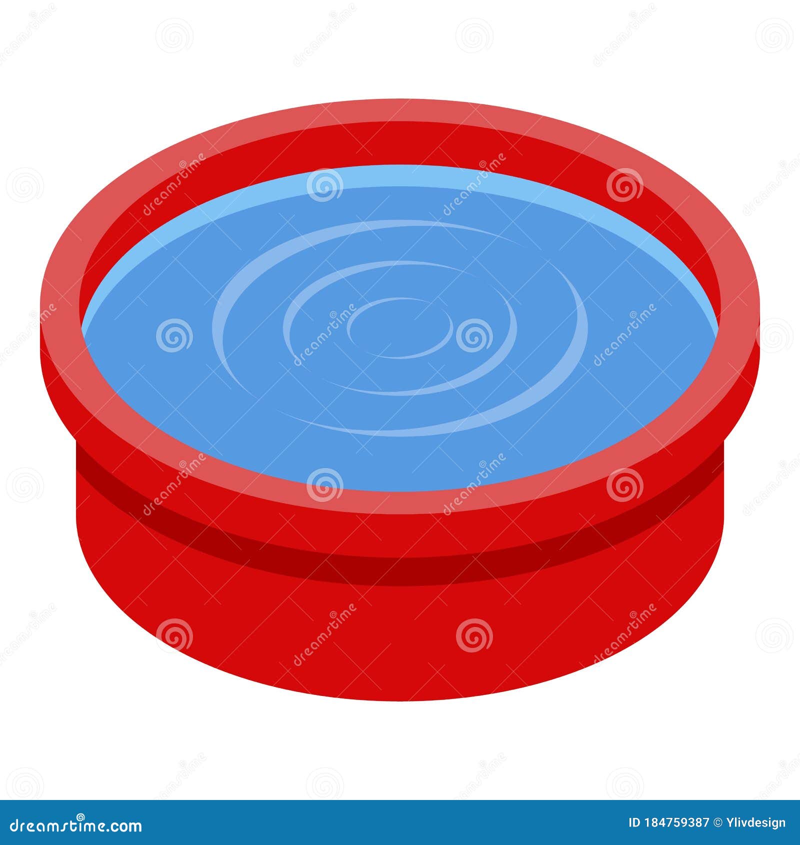 Wash Water Basin Icon, Isometric Style Stock Vector - Illustration of ...