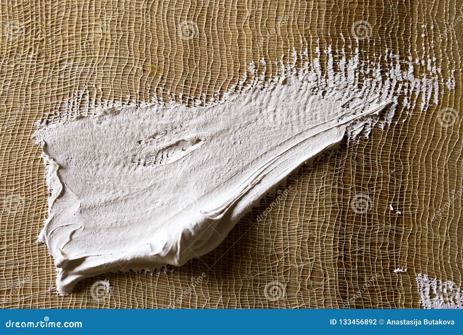 Smear the Soil on the Canvas. Texture for Artists Stock Photo - Image ...