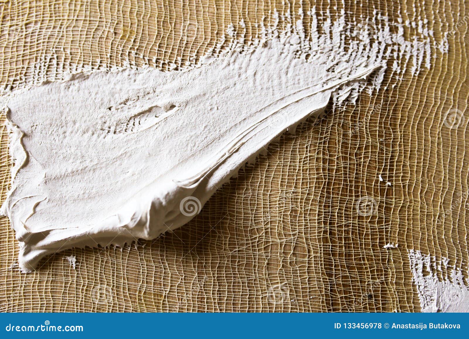 Smear the Soil on the Canvas. Texture for Artists Stock Photo - Image ...