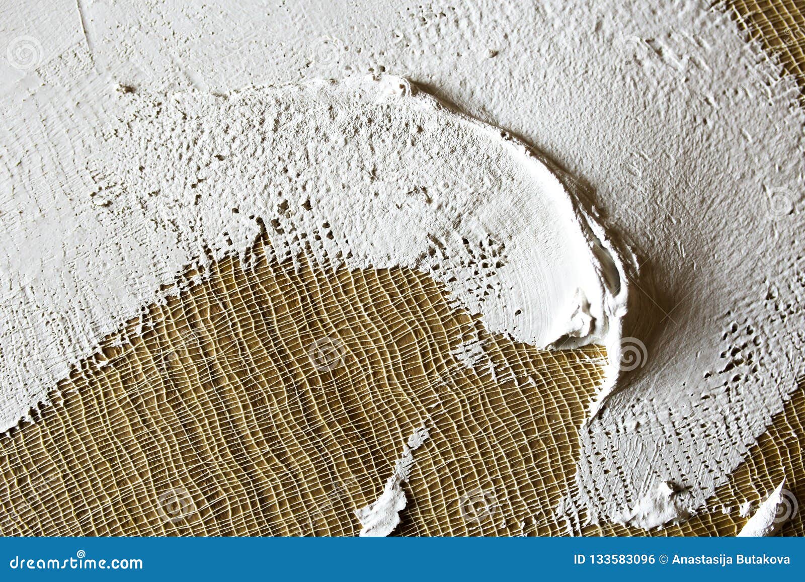 Smear the Soil on the Canvas. Texture for Artists Stock Photo - Image ...