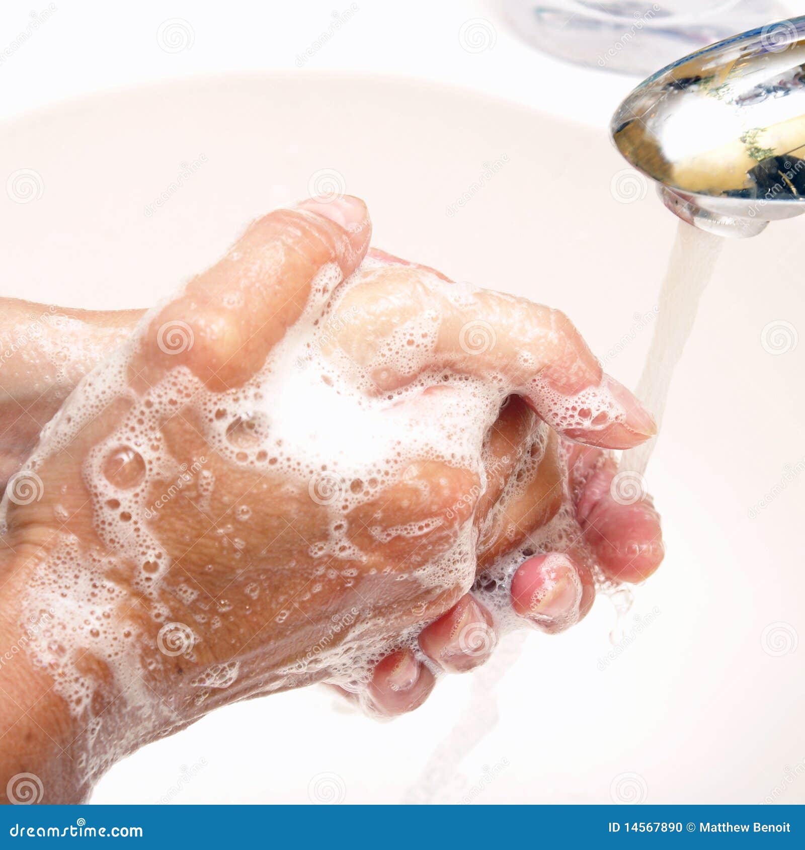 Wash Your Hands stock photo. Image of hand, caucasian - 14567890