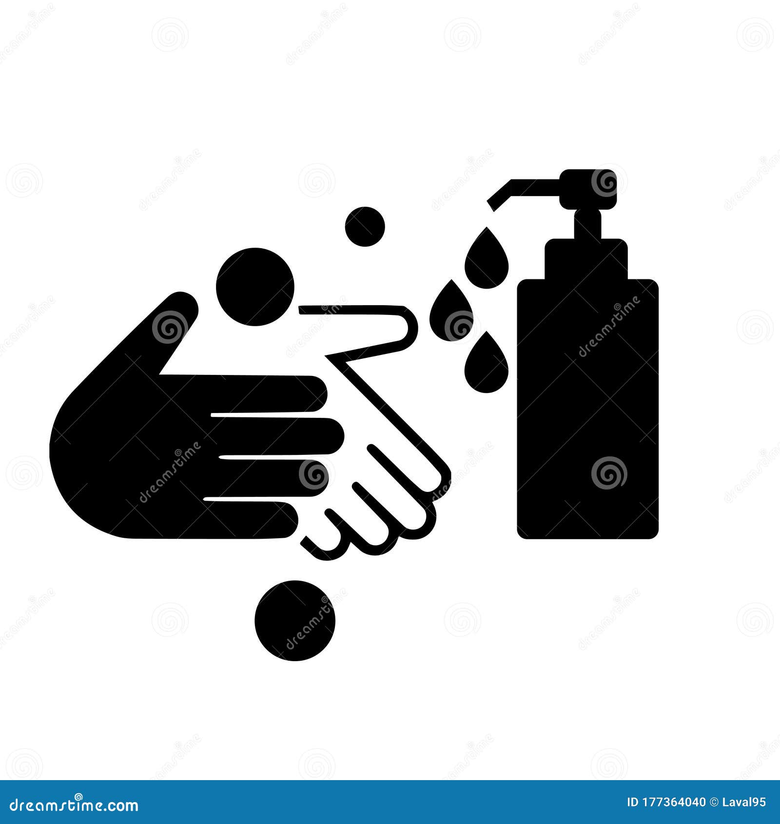 Wash Your Hands Icon. Hand Wash Sign Stock Vector - Illustration of ... Wash Your Hands Icon. Hand Wash Sign Stock Vector - Illustration of ...