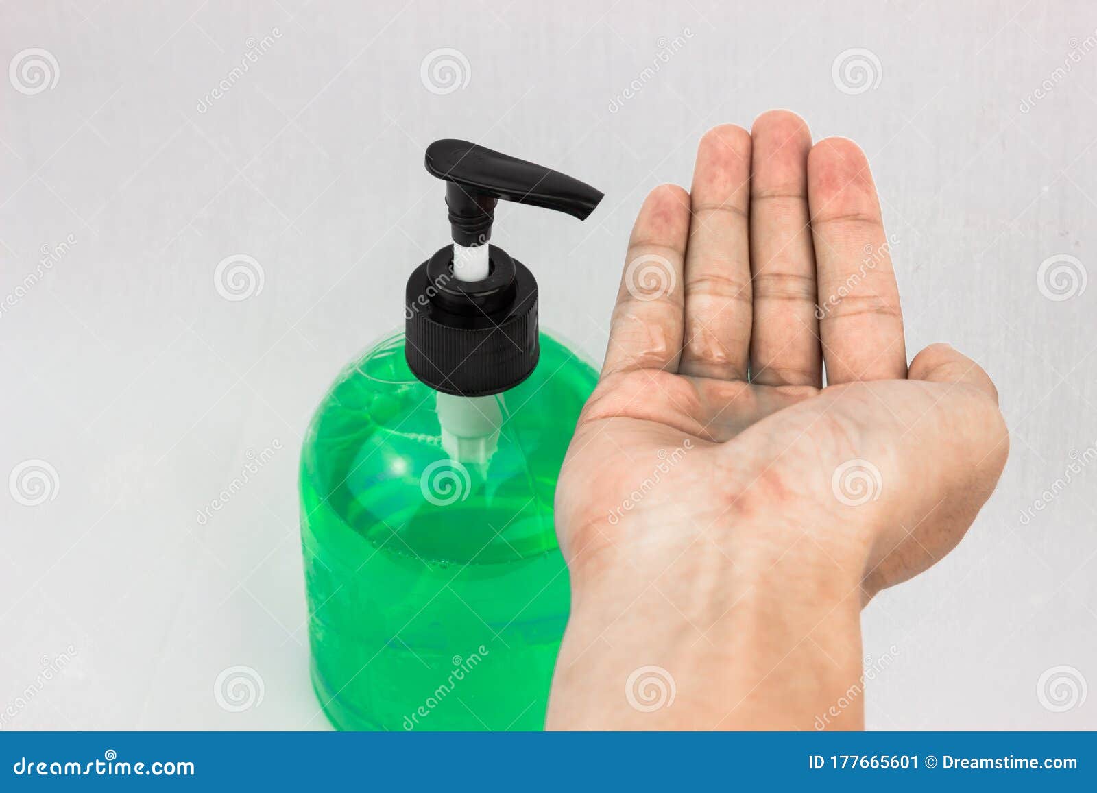 Wash your hands using soap stock image. Image of clinic - 177665601