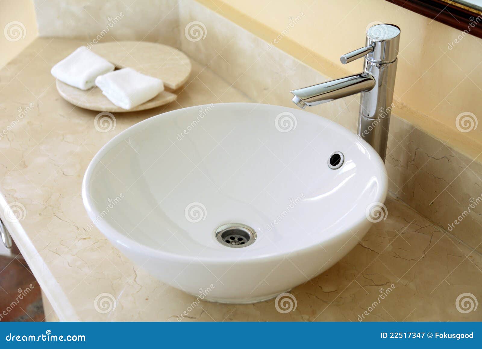 Washbasin stock image. Image of marble, residential, clean - 22517347