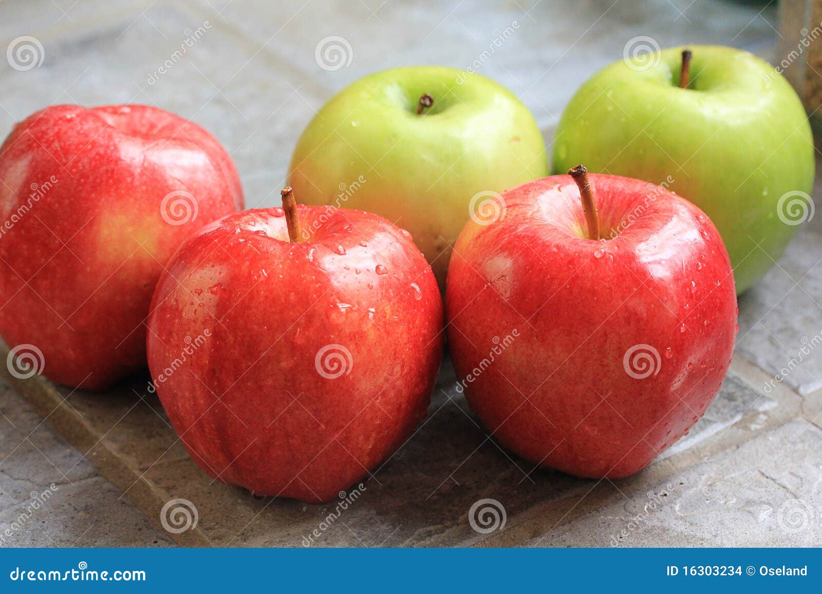 Washed Apples stock photo. Image of apple, fall, autumn - 16303234