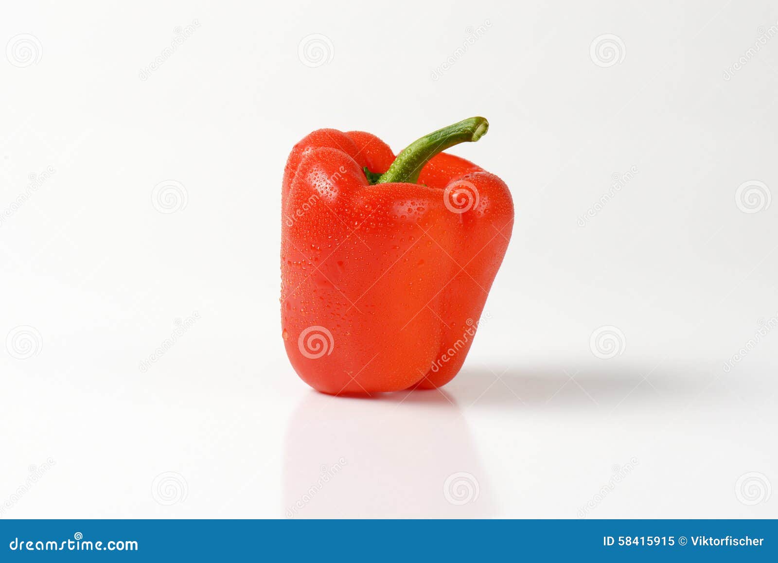 Washed bell pepper stock image. Image of vegetable, clean - 58415915