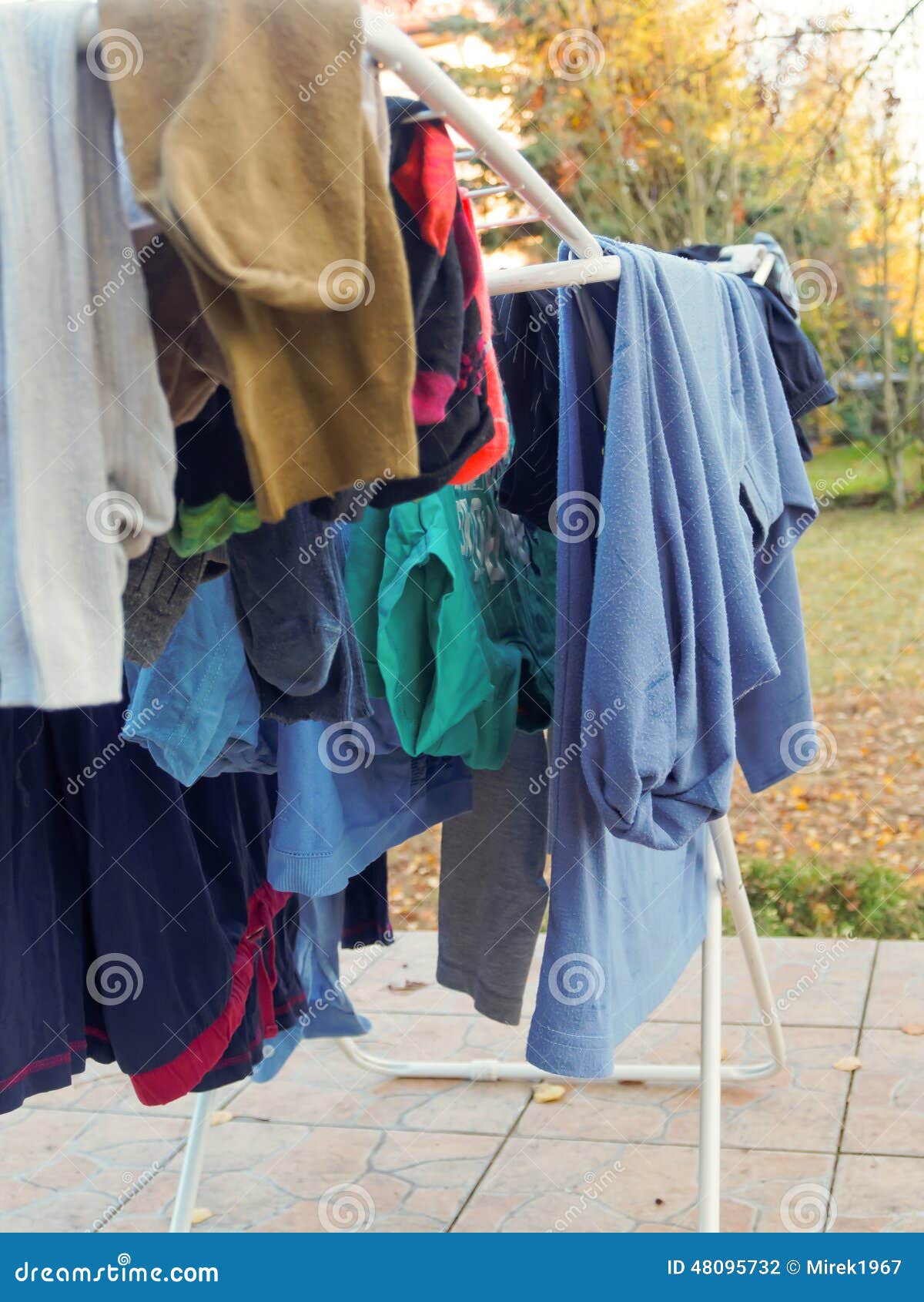 Washed stock photo. Image of patio, laundry, washing - 48095732