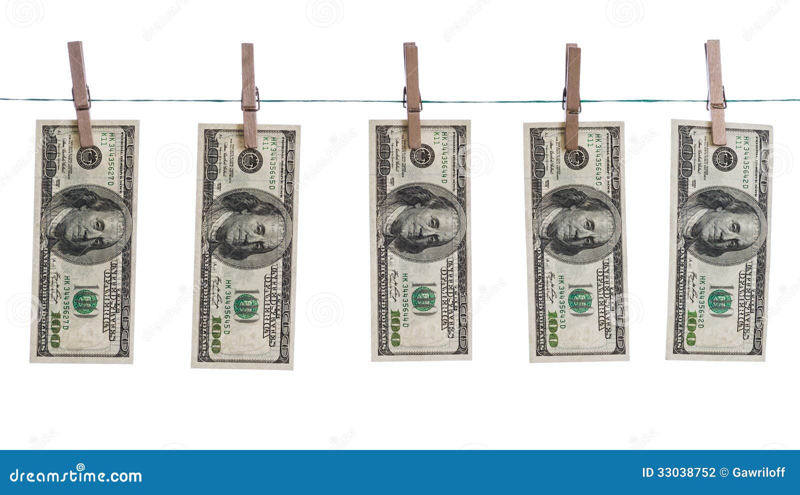 Washed dollars concept stock photo. Image of savings - 33038752