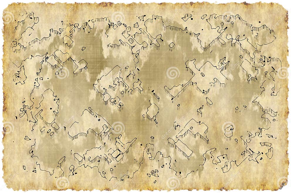 Washed Stylized Map Backgrounds Stock Illustration - Illustration of ...