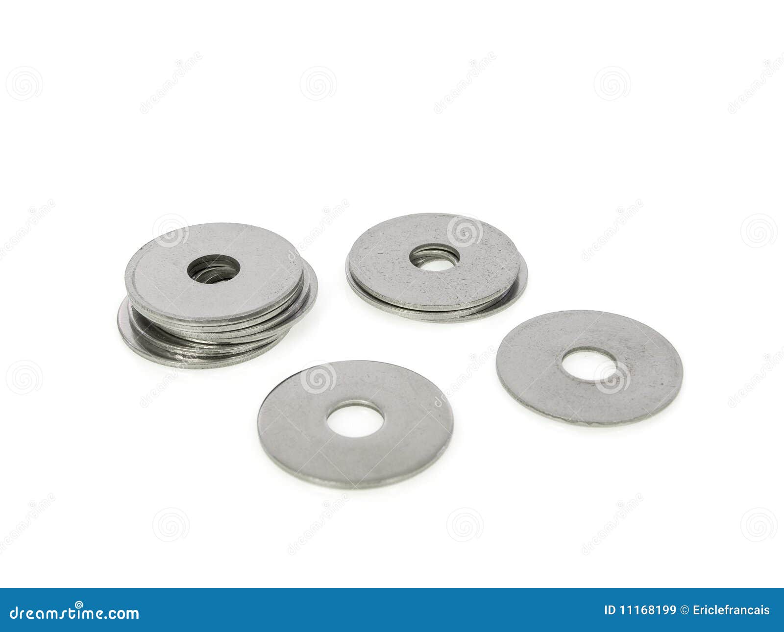 Washer stock image. Image of steel, metallic, industrial - 11168199