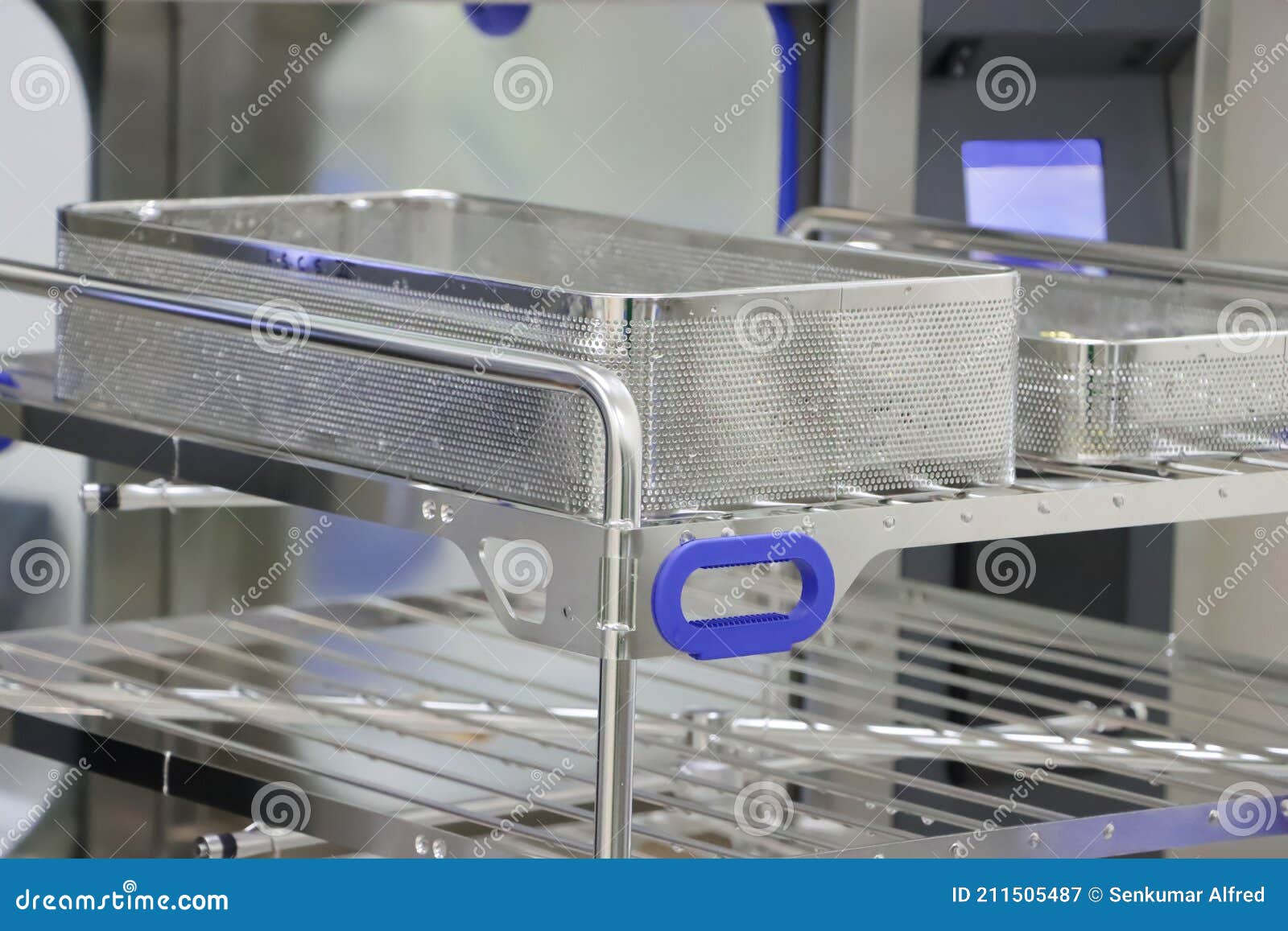 Washer Disinfector Machine for Medical Surgical Instruments Stock Image ...