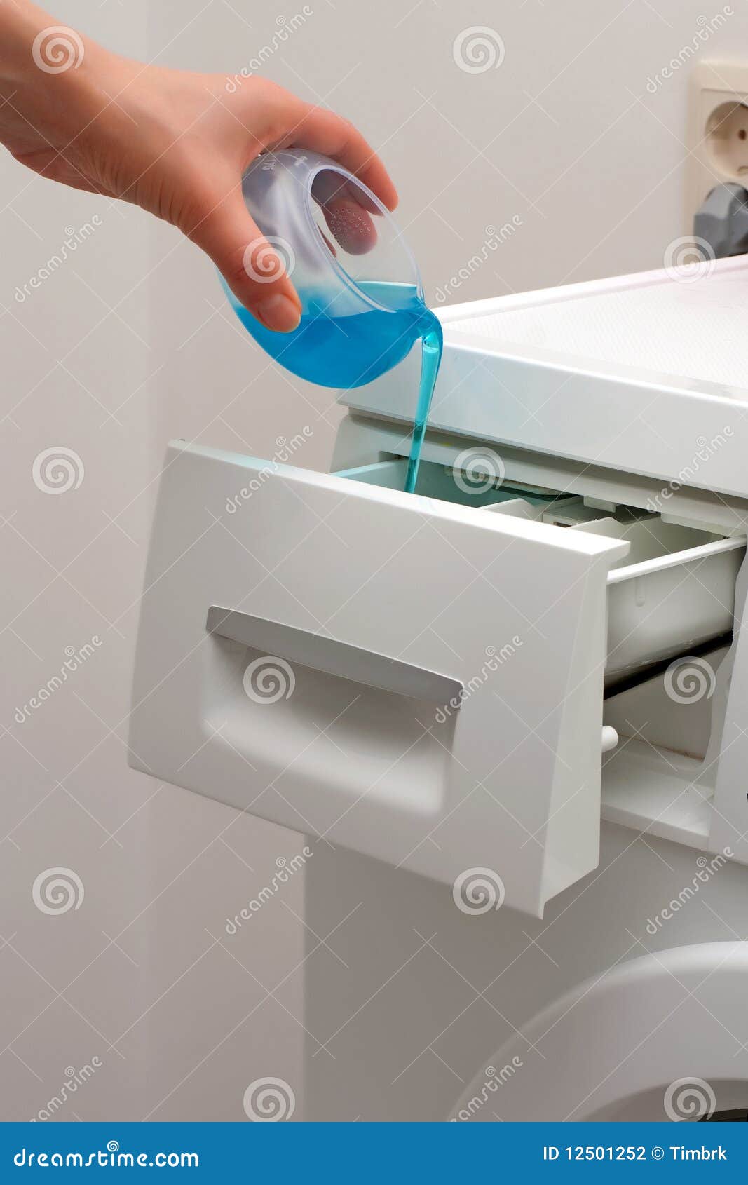 Washer dispenser stock photo. Image of domestic, dispenser - 12501252