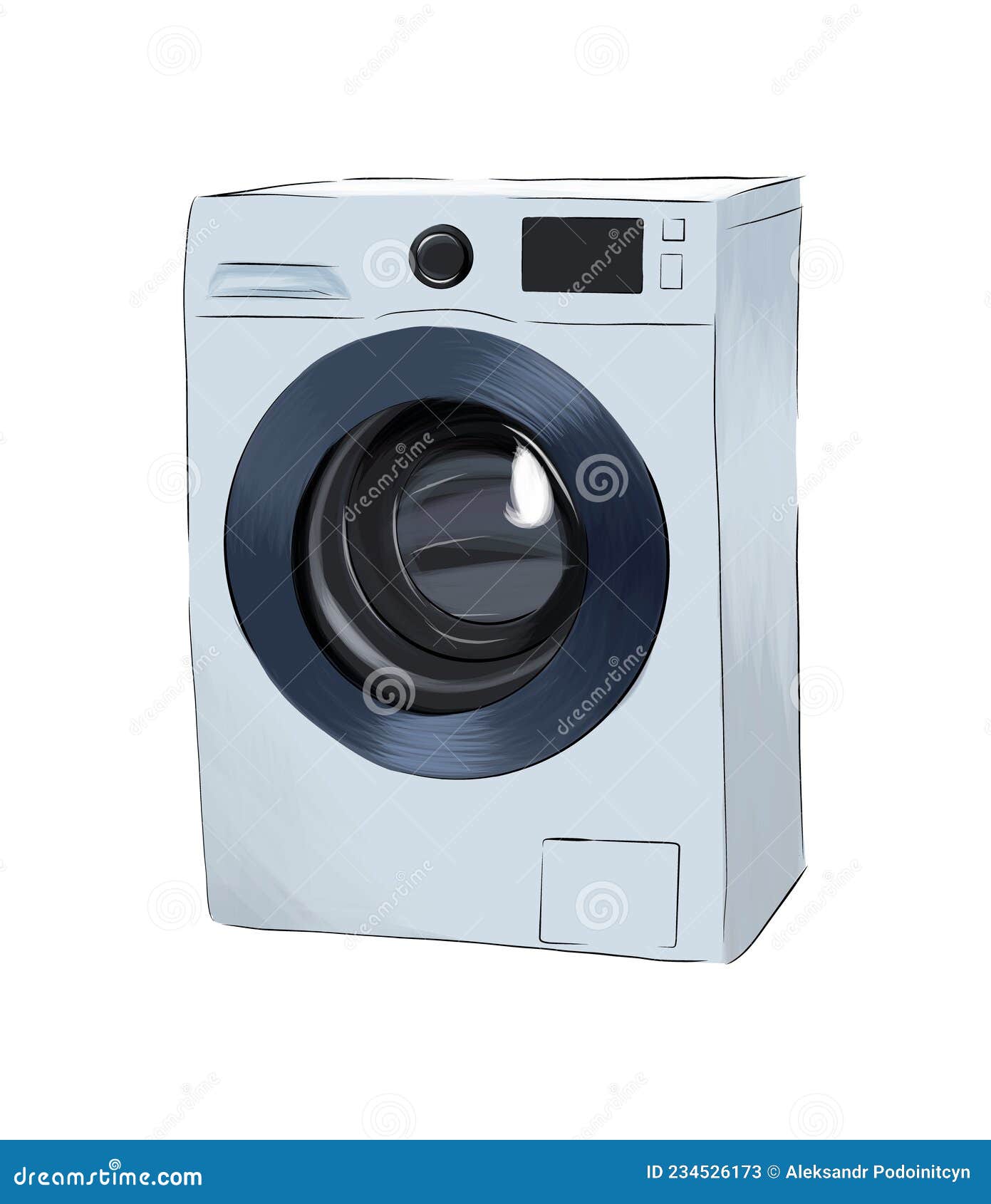 Washer from Multicolored Paints. Splash of Watercolor, Colored Drawing ...