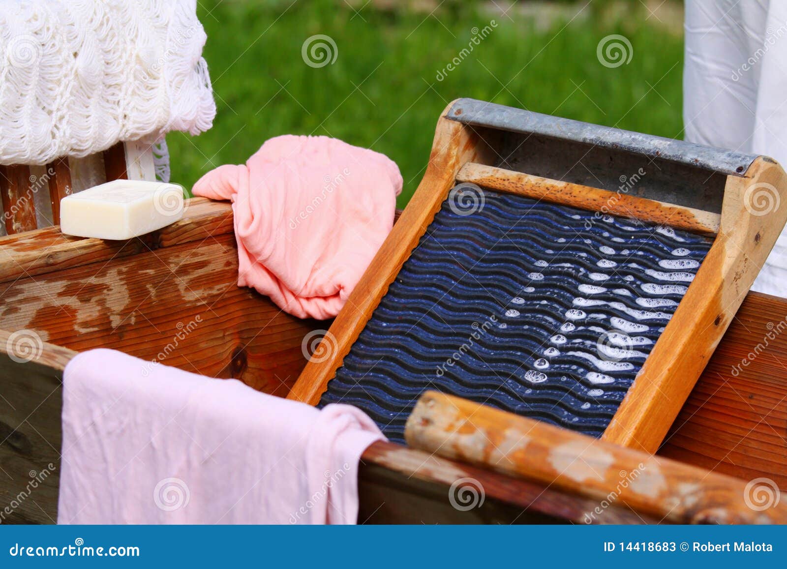 Washing stock image. Image of washtub, household, laundry - 14418683