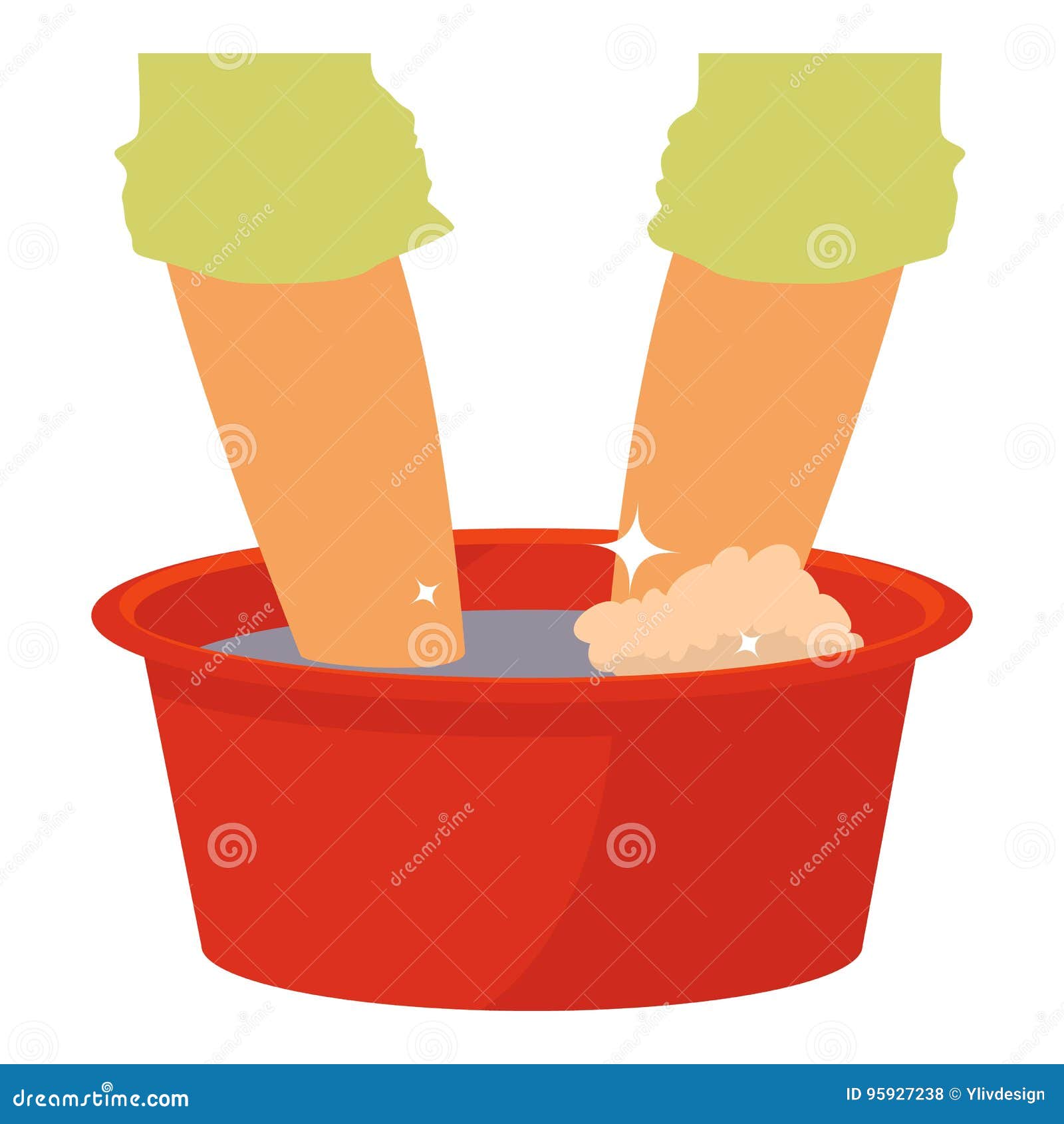 Washing in the Basin Icon, Cartoon Style Stock Vector - Illustration of ...