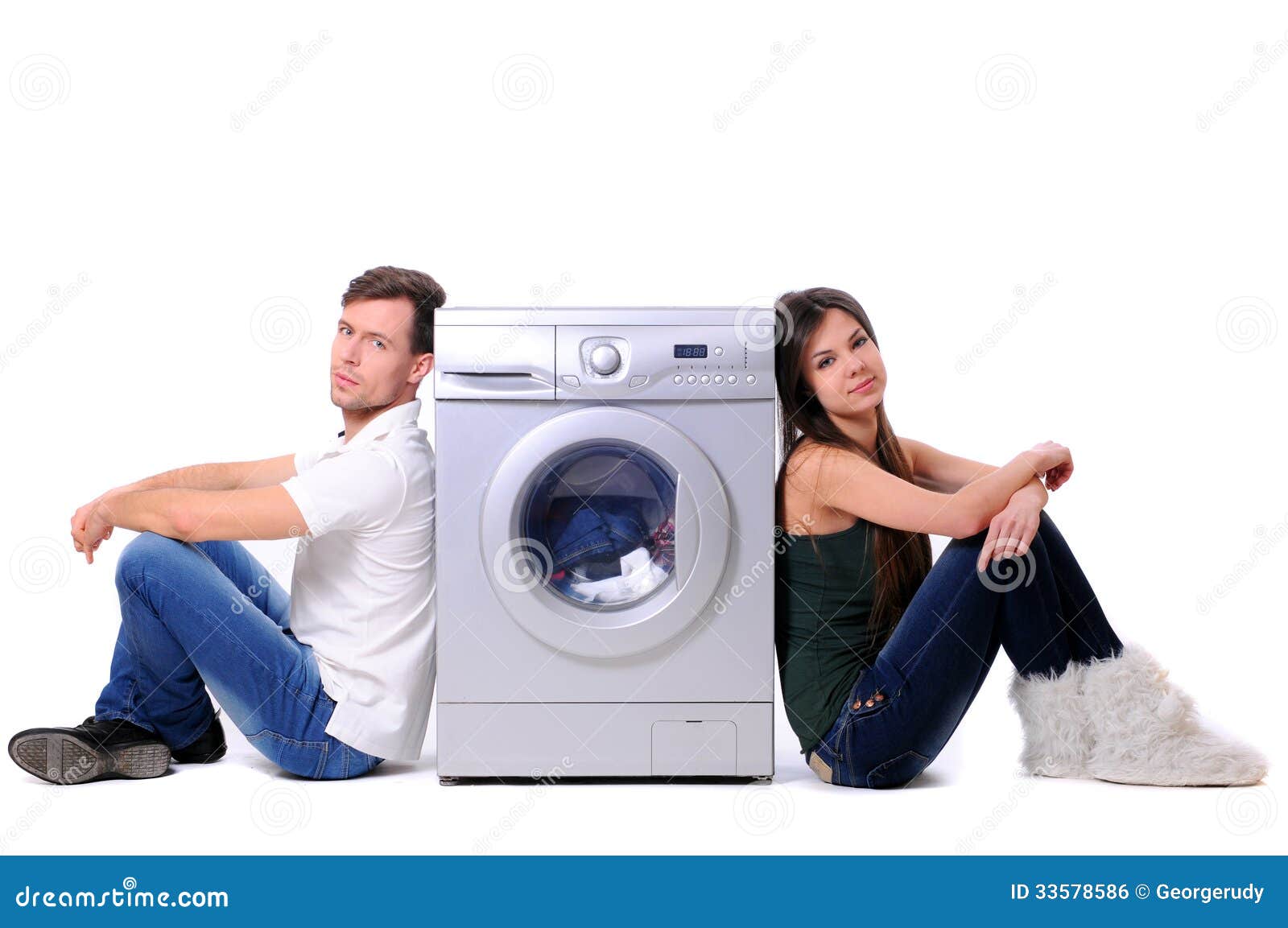 Washing stock photo. Image of cotton, indoors, linen - 33578586