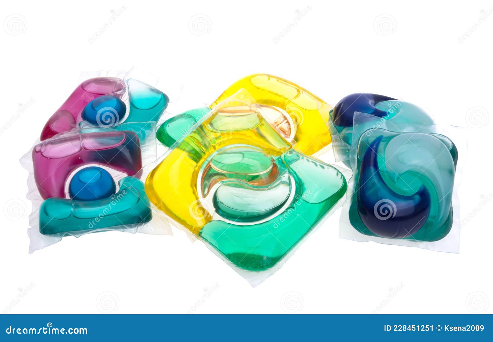 Washing capsules isolated stock image. Image of machine - 228451251