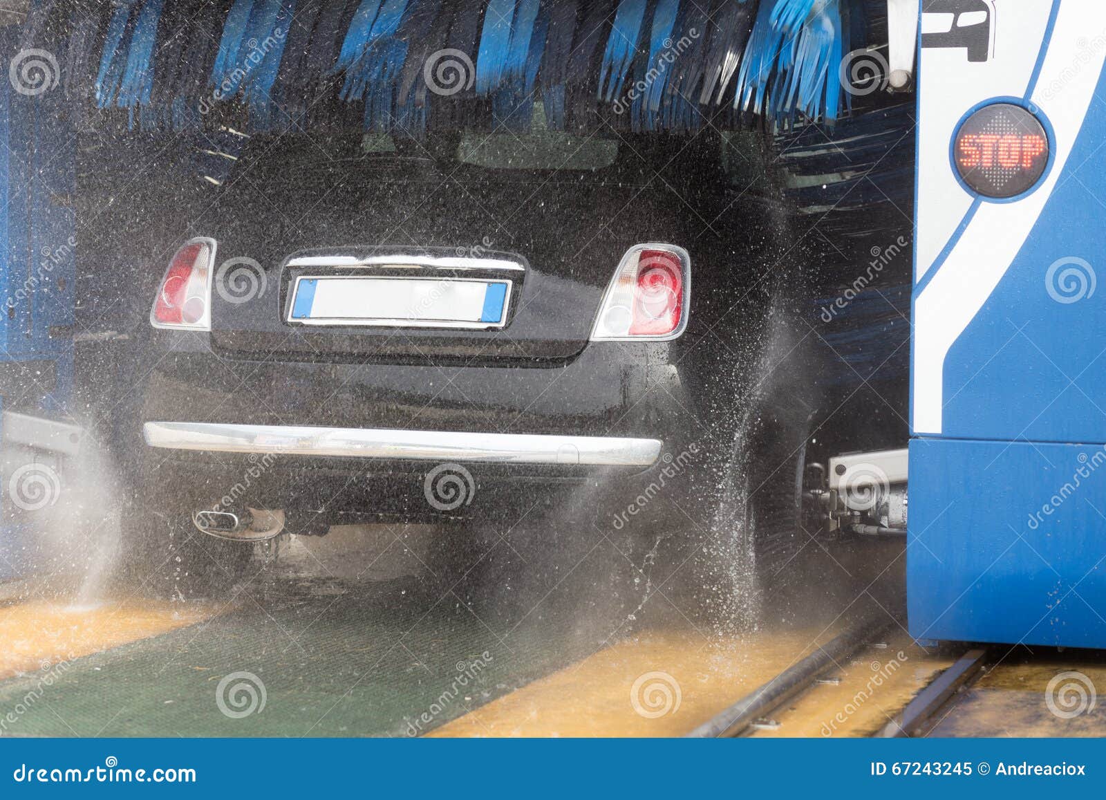 Washing car wheels stock image. Image of water, high - 67243245