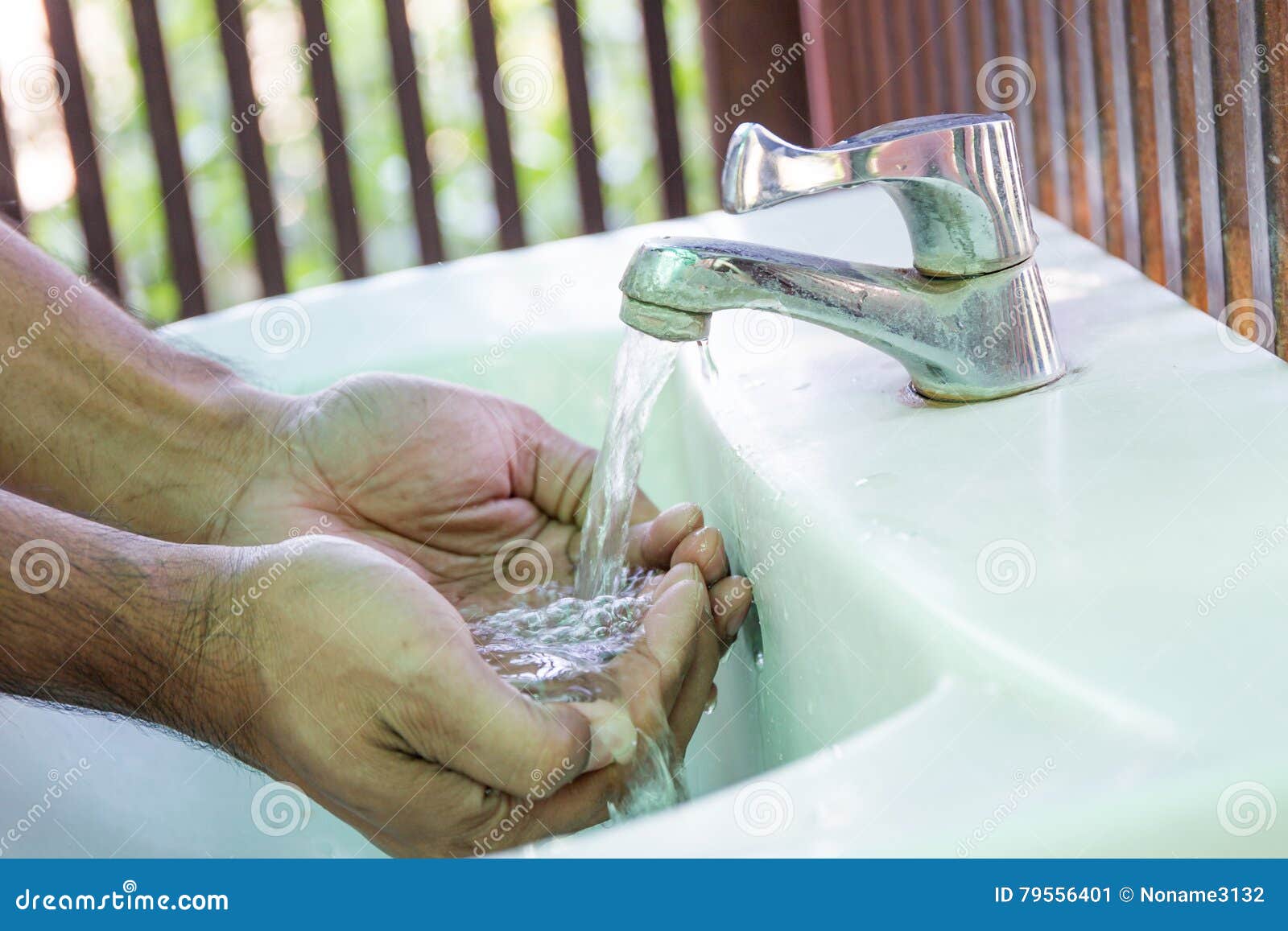 Washing stock image. Image of silver, sink, faucet, light - 79556401