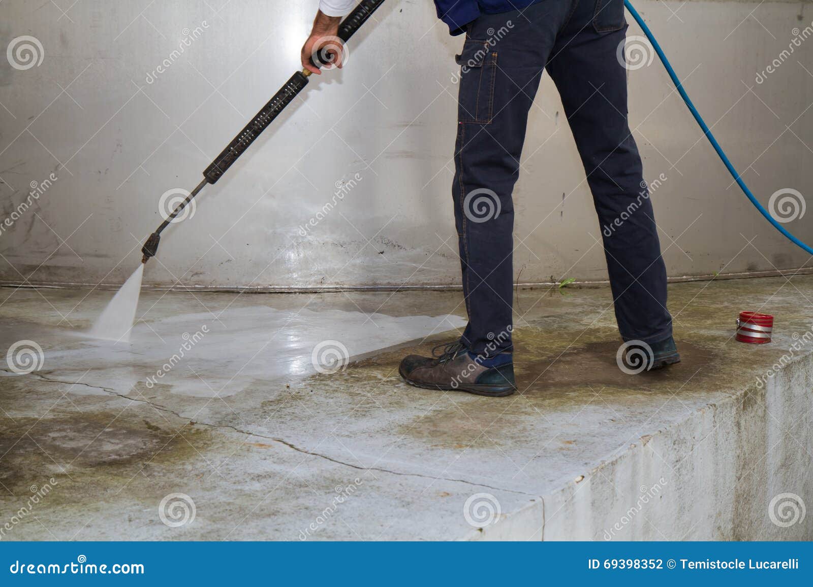 Washing the floor stock photo. Image of laborer, washing - 69398352