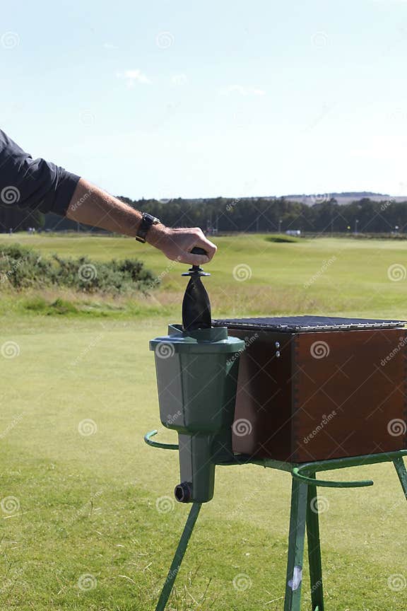 Washing golf balls stock photo. Image of lifestyle, cleaner - 22074454