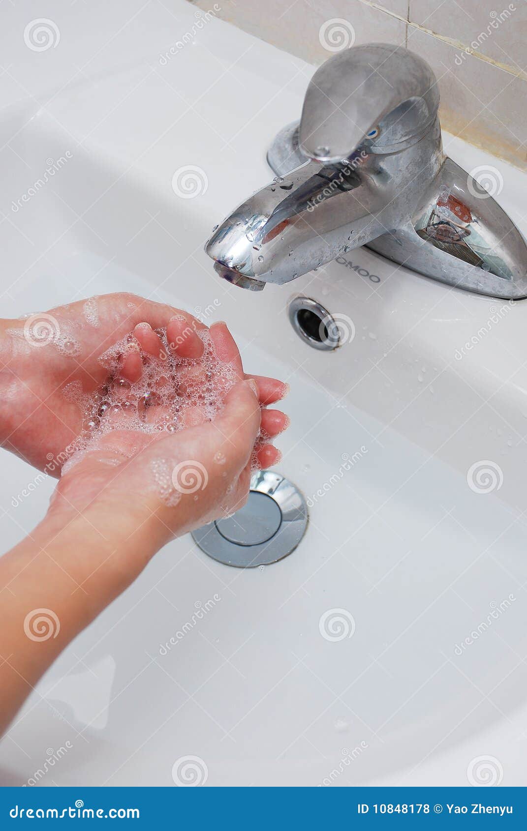 Washing hand stock photo. Image of clean, health, faucet - 10848178