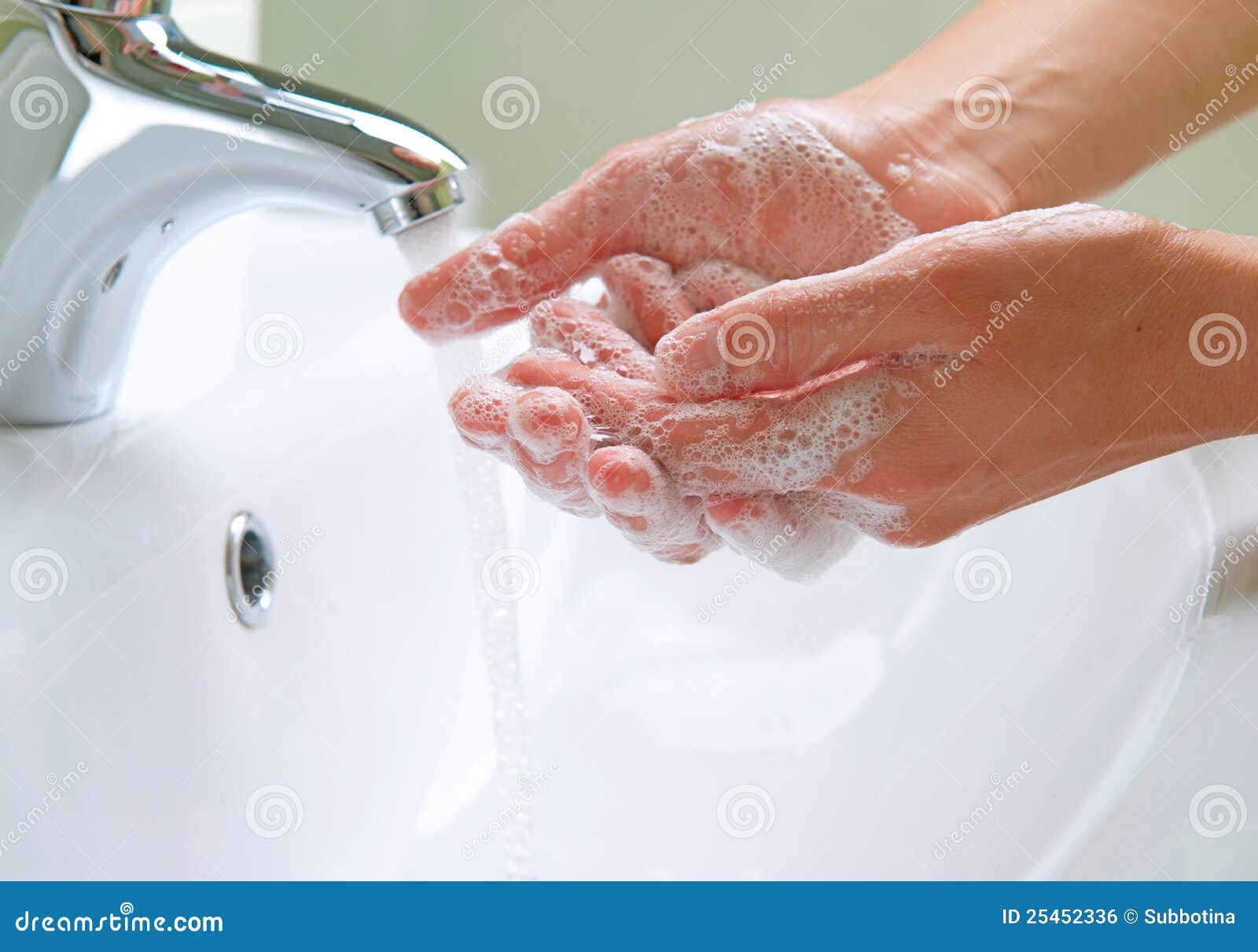 Washing Hands stock photo. Image of body, foam, liquid - 25452336