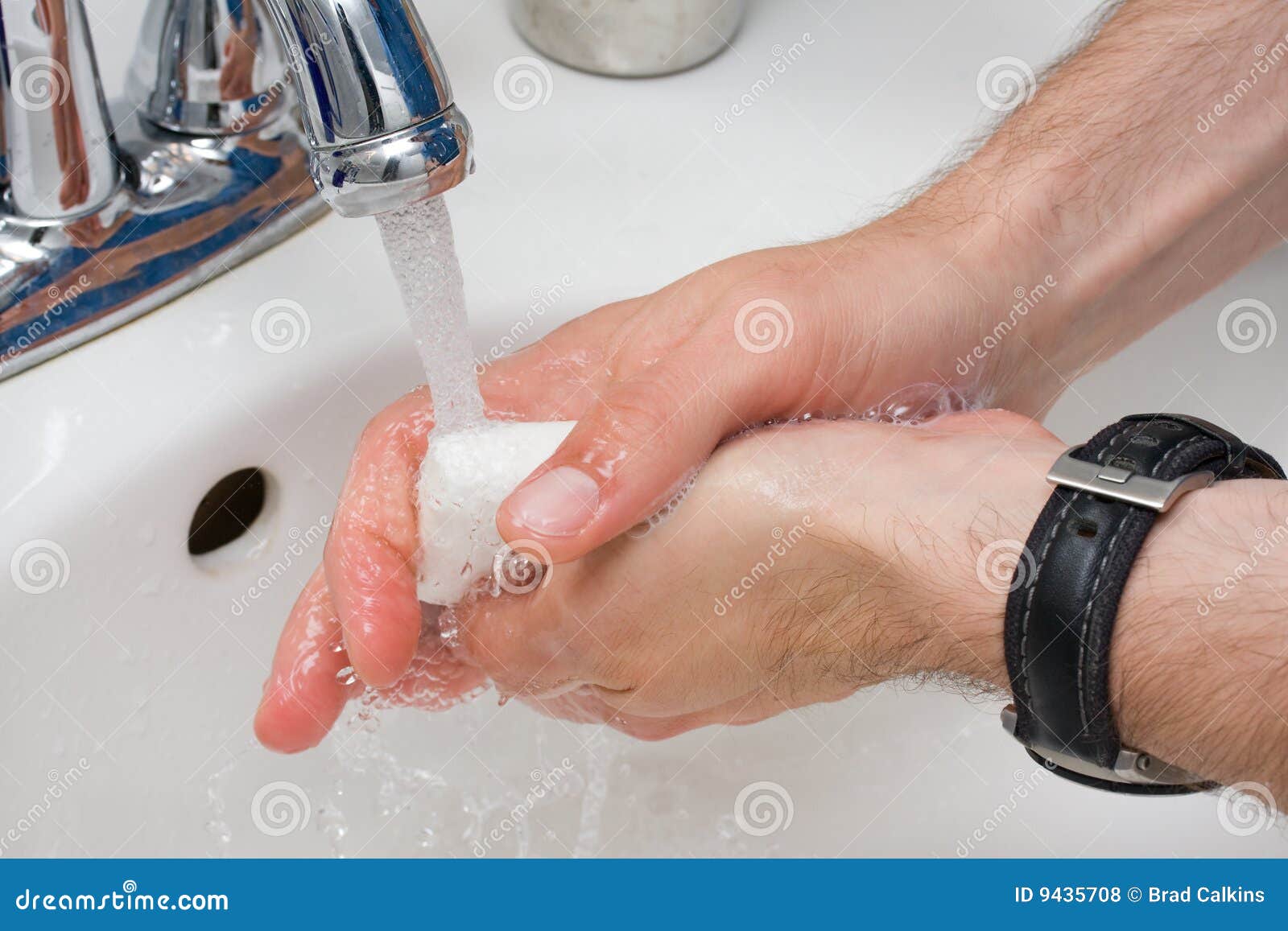 Washing Hands stock photo. Image of scrubbing, cleanliness - 9435708
