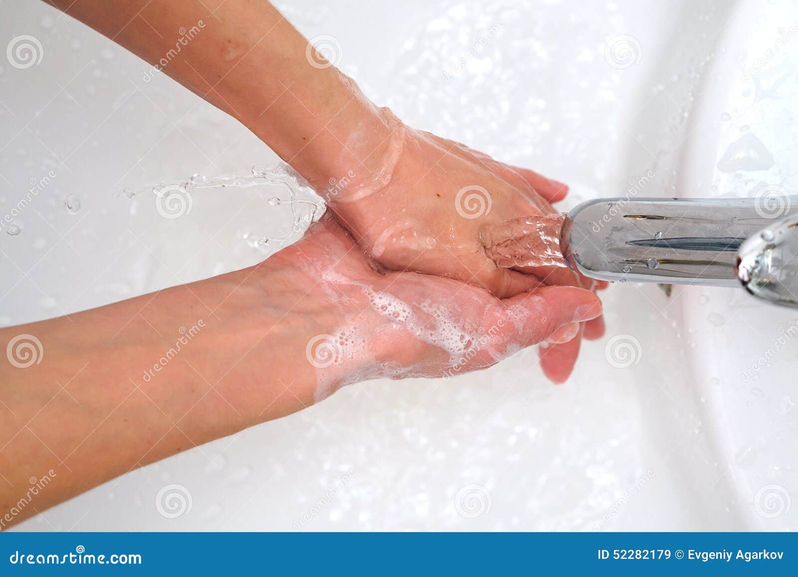 Washing Hands. Cleaning Hands Stock Image - Image of personal ...