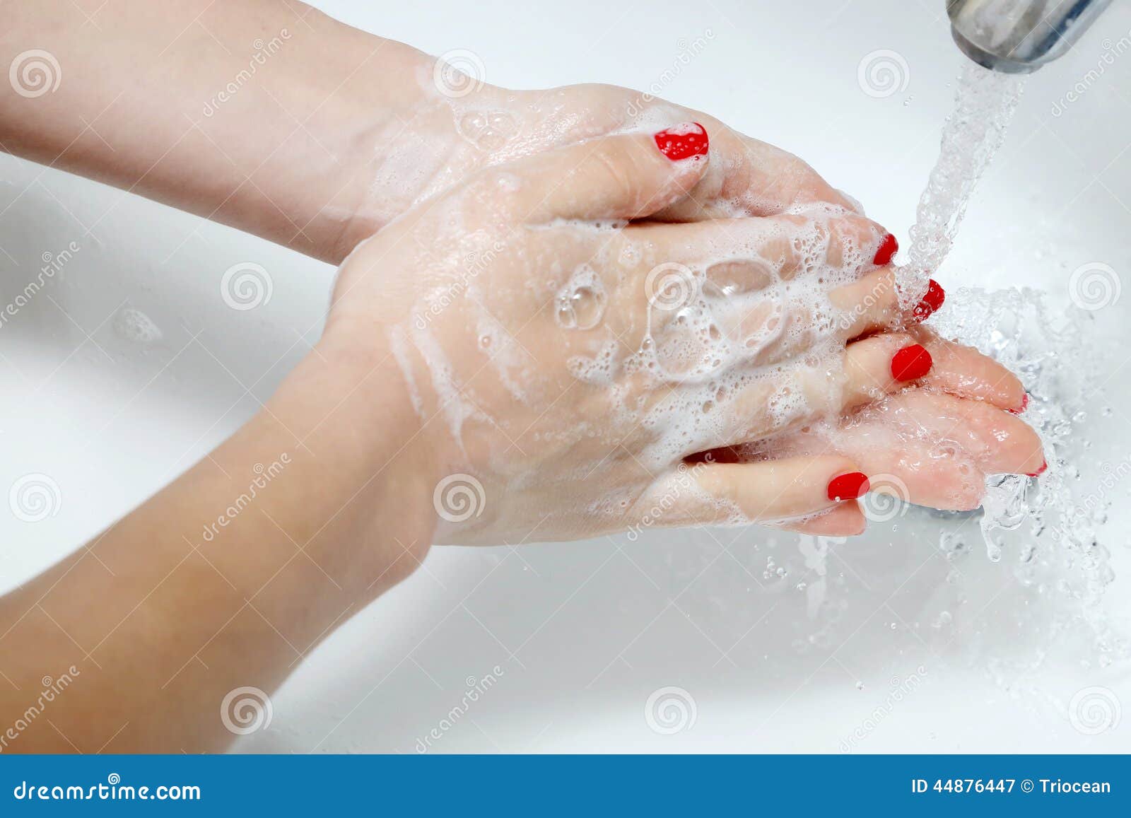 Washing hands stock image. Image of health, finger, clear - 44876447